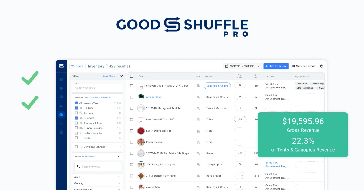 Inventory Management - Goodshuffle Pro