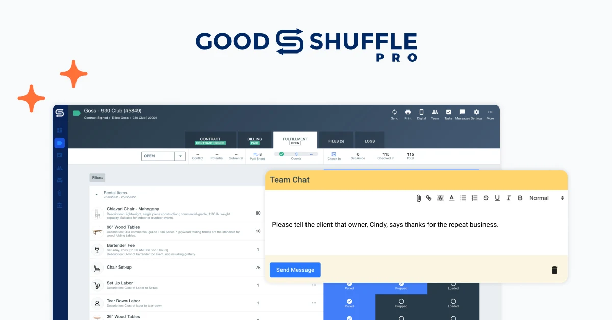 Team Operations - Goodshuffle Pro
