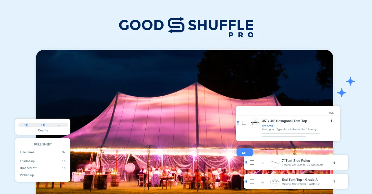 Tent Rentals - Goodshuffle Pro